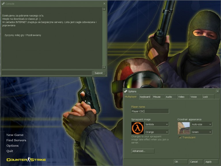 Counter Strike 1.6 Standard Edition (Classic) 2016